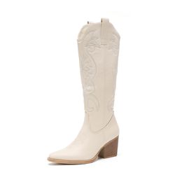 Salinyang Cowboy Boots female size 38 Sand