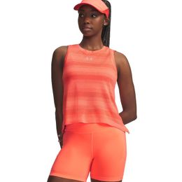 Under Armour Damen Lauftop &raquo;UA VELOCITI SINGLET&laquo; f&uuml;r Lauftraining entwickelt, aus Polyester orange XS