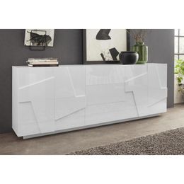 Home Affaire Sideboard &raquo;PING&laquo; Breite 224 cm wei&szlig; B/H/T: 224cm x 86cm x 44cm