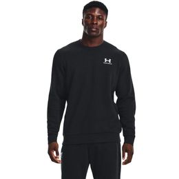 Under Armour Herren Sweatshirt &raquo;UA ICON FLEECE CREW&laquo;, aus Baumwolle und Polyester, sportlicher Stil wei&szlig; L