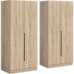 Home Affaire Schrank-Set &raquo;Skarde moderner Kleiderschrank Schlafzimmerschrank&laquo; w&auml;hle deine beste Schrank Kombination, 1 Stk. tlg. Holzwerkstoff Das 