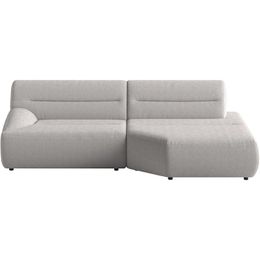 Sit & More sit&more Ecksofa &raquo;Scrabble&laquo; Modernes Design in verschiedenen Stoffarten 95% Polyester, 9% Polyamid B/H/T: 260cm x 80cm x 130cm, Flachgewebe LINO, 