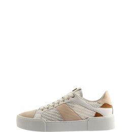 H&ouml;gl H&ouml;gl Sneakers 'Jimmy' female size 38 Chestnut brown / Light brown / natural white