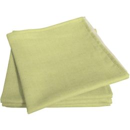 Adam Stoffserviette &raquo;Uni Light Collection&laquo; gr&uuml;n Obermaterial: 73% Leinen, 27% Baumwolle Bio-Baumwolle