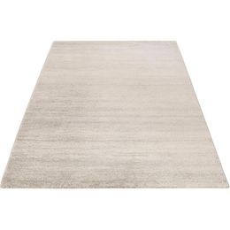 Wecon Home Teppich &raquo;Island Beach&laquo; rechteckig 10 mm H&ouml;he Kurzflor, Wohnzimmer grau Kunstfaser B : 133cm 1 Stk., 10mm, L: 200cm