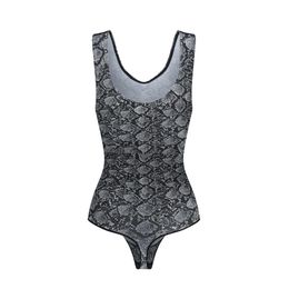 cfab Shapingbody 'Tank Bodysuit Sculpting Shapewear mit String' Damen Gr&ouml;&szlig;e XS anthrazit