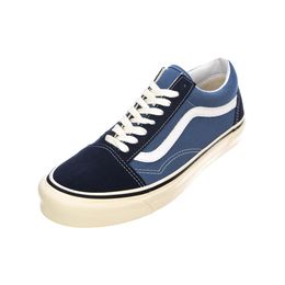 Vans Athletic Lace-Up Shoes 'Mens UA Old Skool Anaheim Factory Og Navy / Og Stv Navy Shoes' male size 38.5 Blue