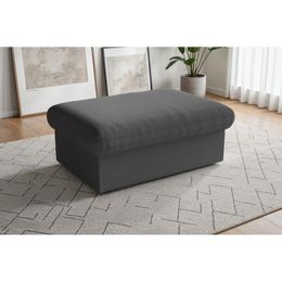 Sit & More sit&more Polsterhocker &raquo;Moreno, B: 90 cm&laquo; mit Stauraum, individuell kombinierbar grau 95% Polyester, 5% Polyamid B/H/T: 90cm x 43cm x 60cm, 