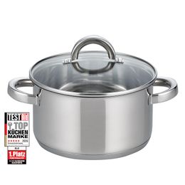 ELO Basic Fleischtopf &raquo;Opal&laquo; 1 Stk. tlg. Edelstahl 18/8 silber &Oslash; 20cm