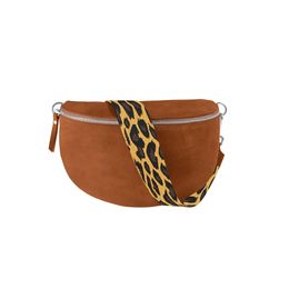 Lepelou G&uuml;rteltasche 'LIVIA large' Damen Gr&ouml;&szlig;e 30 cm x 19 cm x 9 cm cognac