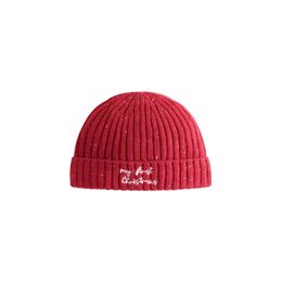 next Beanie 'My First Christmas' boy size 48 Red / White