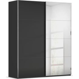 Rauch Schwebet&uuml;renschrank &raquo;Kleiderschrank Schrank Garderobe Schlafzimmerschrank SCALE-FYRA&laquo; edle viergeteilte T&uuml;ren Spiegel/Glas-Mix viele Farben MADE