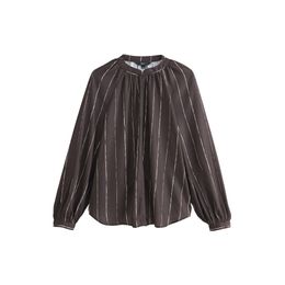 Next Blouse female size 4XL Chocolate / White