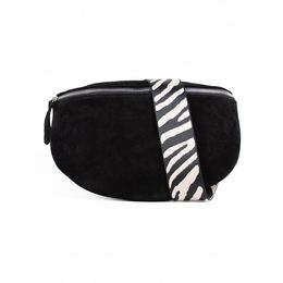 Lepelou G&uuml;rteltasche 'LIVIA large' Damen Gr&ouml;&szlig;e 30 cm x 19 cm x 9 cm schwarzmeliert