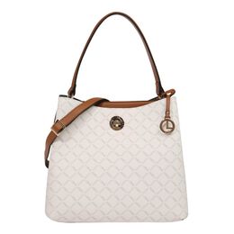 L.Credi Tasche 'Filiberta' Damen Gr&ouml;&szlig;e One Size hellbraun / dunkelgrau / wei&szlig;