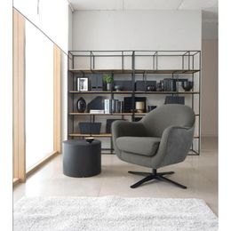 Trendmanufaktur Drehsessel &raquo;Mira, Loungesessel&laquo; in zeitlosem, modernen Stil mit praktischer Drehfunktion grau 92% Polyester, 8% Nylon;100% Polyester 