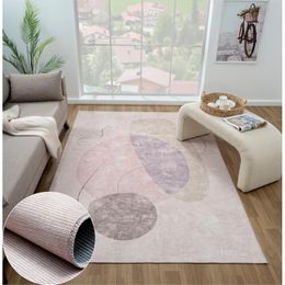 MyFlair Outdoorteppich &raquo;Owen, LAGERR&Auml;UMUNG!&laquo; rechteckig 10 mm H&ouml;he bedruckt, modernes Design, In- & Outdoor geeignet, waschbar beige Polyester B : 160cm 1 Stk