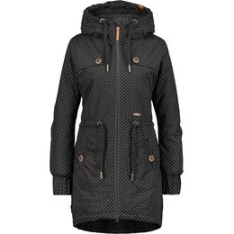 alife and kickin alife & kickin Winter Parka 'CHARLOTTE AK' female size XXL marine blue