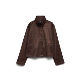 V&eacute;ro Moda Vero Moda Jacke 'VMJosemaja' Damen Gr&ouml;&szlig;e L dunkelbraun Sommerjacke