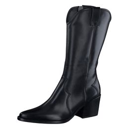 Paul Green Cowboy Boots female size 37.5 Black