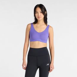 New Balance Sport-BH Damen Gr&ouml;&szlig;e S lila