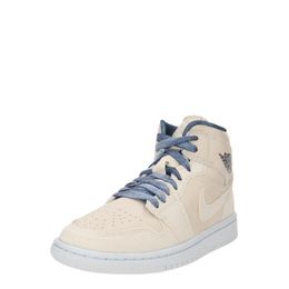 Jordan High-Top Sneakers 'AIR Jordan 1 MID SE' female size 40.5 Dark blue / Wool white