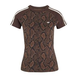 adidas originals Shirt 'Cali' female size M Brown / Black / White