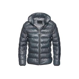 Bugatti Lederjacke 'BUClaudius' Herren Gr&ouml;&szlig;e XXL rauchblau