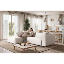 OTTO home Ecksofa &raquo;Merid L-Form, Sofa-Fix, B: 254 cm - OTTO. Verl&auml;ssliche Qualit&auml;t.&laquo; Ottomane rechts/links, belastbar bis 460kg, nicht modulare Sofa 