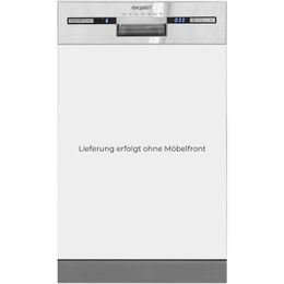 Exquisit teilintegrierbarer Geschirrsp&uuml;ler &raquo;EGSP2109-EB-030E&laquo; 9 Ma&szlig;gedecke Kompakt und ideal f&uuml;r kleine, schmale Nischen, kleine(Single)Haushalte 