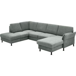 Die PlanBar Wohnlandschaft &raquo;ZE-EM18013 U-Form, Breite 305 cm&laquo; wahlweise mit Kopfst&uuml;tzen und Liegearmlehne 100% Polyester B/H/T: 305cm x 90cm x 200cm, 
