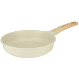 RESTO Kitchenware Bratpfanne &raquo;Ran, Universalpfanne mit Antihaftbeschichtung&laquo; Aluminiumguss 1 Stk. tlg. Induktion, f&uuml;r alle Herdarten geeignet beige &Oslash; 
