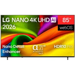 LG LED-Fernseher &raquo;85NU850B6LA&laquo; 215 cm/85 &prime;&prime; Smart-TV 4K Super Upscaling und Dynamic Tone Mapping sorgen f&uuml;r optimierte Bilddarstellung sowie AI Sound 