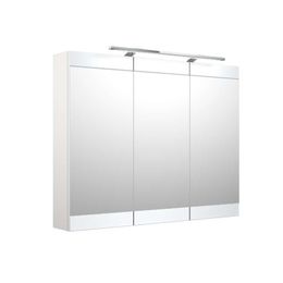 Welltime Badezimmerspiegelschrank &raquo;Serena Retro&laquo; FSC -zertifiziertes Material, Breite 101,5 cm, mit LED-Beleuchtung wei&szlig; FSC -zertifizierter 