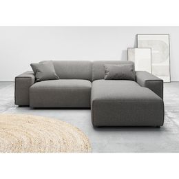 Home Affaire Ecksofa &raquo;Glimminge L-Form auch in Breitcord, Feincord + Easy care-Bezug,&laquo; Breite 234, Zierkissen grau 100% Polyester B/H/T: 234cm x 71cm 