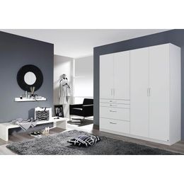 Rauch Kleiderschrank &raquo;Harburg Dreht&uuml;renschrank Schlafzimmerschrank mit viel Stauraum&laquo; oberste Schublade mit praktischer Facheinteilung MADE IN GERMANY