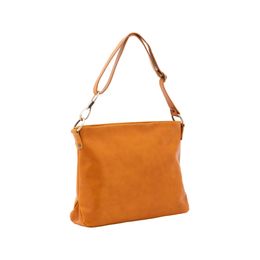 Viola Castellani Schultertasche Damen Gr&ouml;&szlig;e One Size orange