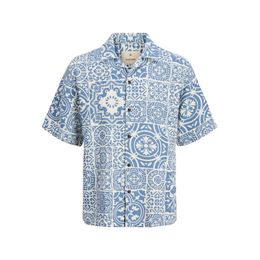 Jack & Jones Premium Button Up Shirt 'JPRBlutristan' male size XL Opal / White