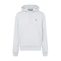Lacoste Sweatshirt male size XXXL Light grey / Green / bright red / White