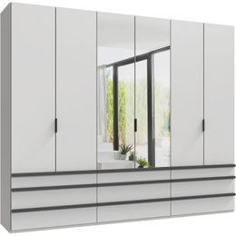 wimex Faltt&uuml;renschrank &raquo;Oxford by fresh to go, in der Breite 300cm, in 2 H&ouml;hen erh&auml;ltlich&laquo; mit Schubladen, wahlweise mit oder ohne Spiegel, mit hochwertigen