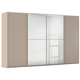 Rauch Schwebet&uuml;renschrank &raquo;Kleiderschrank Schrank Garderobe Schlafzimmerschrank SCALE-DUO&laquo; edle zweigeteilte T&uuml;ren, Spiegel und 3 Zierleisten MADE IN 