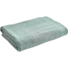 Christy Badetuch &raquo;LUXE&laquo; Luxus Badetuch in Premium Qualit&auml;t mit 730g/m&sup2;, 90x165cm, 1er Set gr&uuml;n Walkfrottier, Obermaterial: 100% Baumwolle B/L: 90cmx165cm, 1 