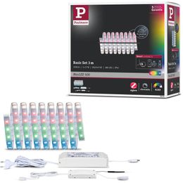 Paulmann LED-Streifen &raquo;MaxLED 500 RGBW Smart Home Zigbee 3m IP44 27W 1200lm beschichtet&laquo; 1 Stk.-flammig silber Dioden 180 Stk. Flammen 1 Stk., Gesamtl&auml;nge 