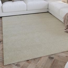 Wecon Home Teppich &raquo;Hamptons THIRTYTWO&laquo; rechteckig 15 mm H&ouml;he L&auml;ufer, Kurzflor, Wohnzimmer, Schlafzimmer, elegant, robust, Linien beige Polyester B : 