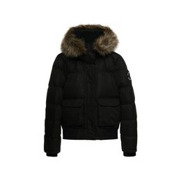 Superdry & Co &Uuml;bergangsjacke Damen Gr&ouml;&szlig;e L schwarz Sommerjacke