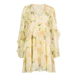 Apricot Kleid Damen Gr&ouml;&szlig;e 36 pastellgelb / jade / koralle / wollwei&szlig; Sommerkleid