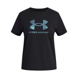 Under Armour Kinder Trainingsshirt f&uuml;r Kinder geeignet, aus Baumwolle und Polyester wei&szlig; XL