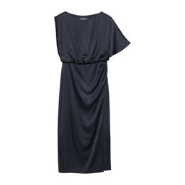 comma, COMMA Kleid Damen Gr&ouml;&szlig;e 38 navy Sommerkleid