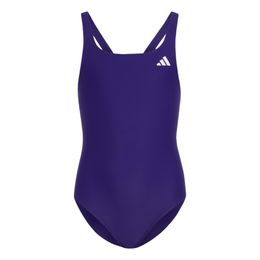 adidas Performance Sportbadeanzug 'V-back Swimsuit' M&auml;dchen Gr&ouml;&szlig;e 128 violettblau