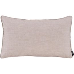 HOCK Dekokissen &raquo;Lino&laquo; Outdoor geeiget, Wendekissenh&uuml;lle mit F&uuml;llung, 1 St&uuml;ck beige Polyacryl B/L: 30cm x 50cm, 1 Stk.